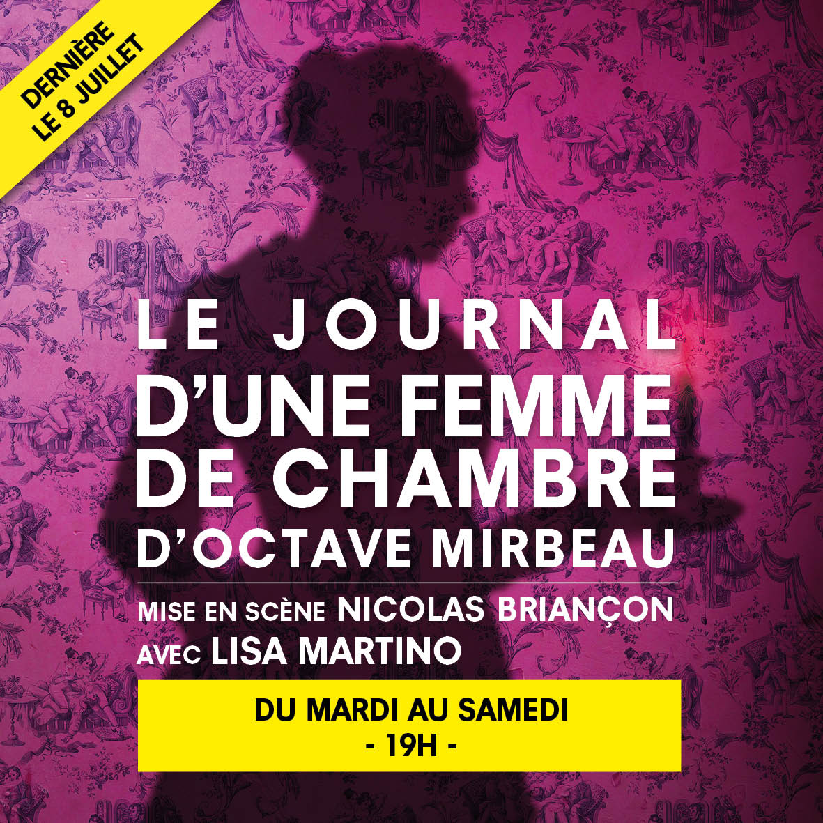 LE JOURNAL D'UNE FEMME DE CHAMBRE • Théâtre de Poche Montparnasse